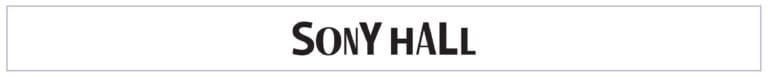 About Sony Hall | Sony Hall